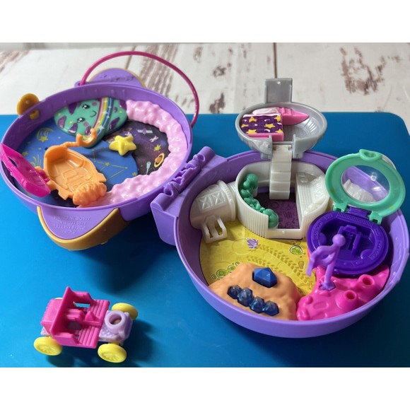 Mattel | Toys | 29 Polly Pocket Saturn Space Explorer Playset Planet ...